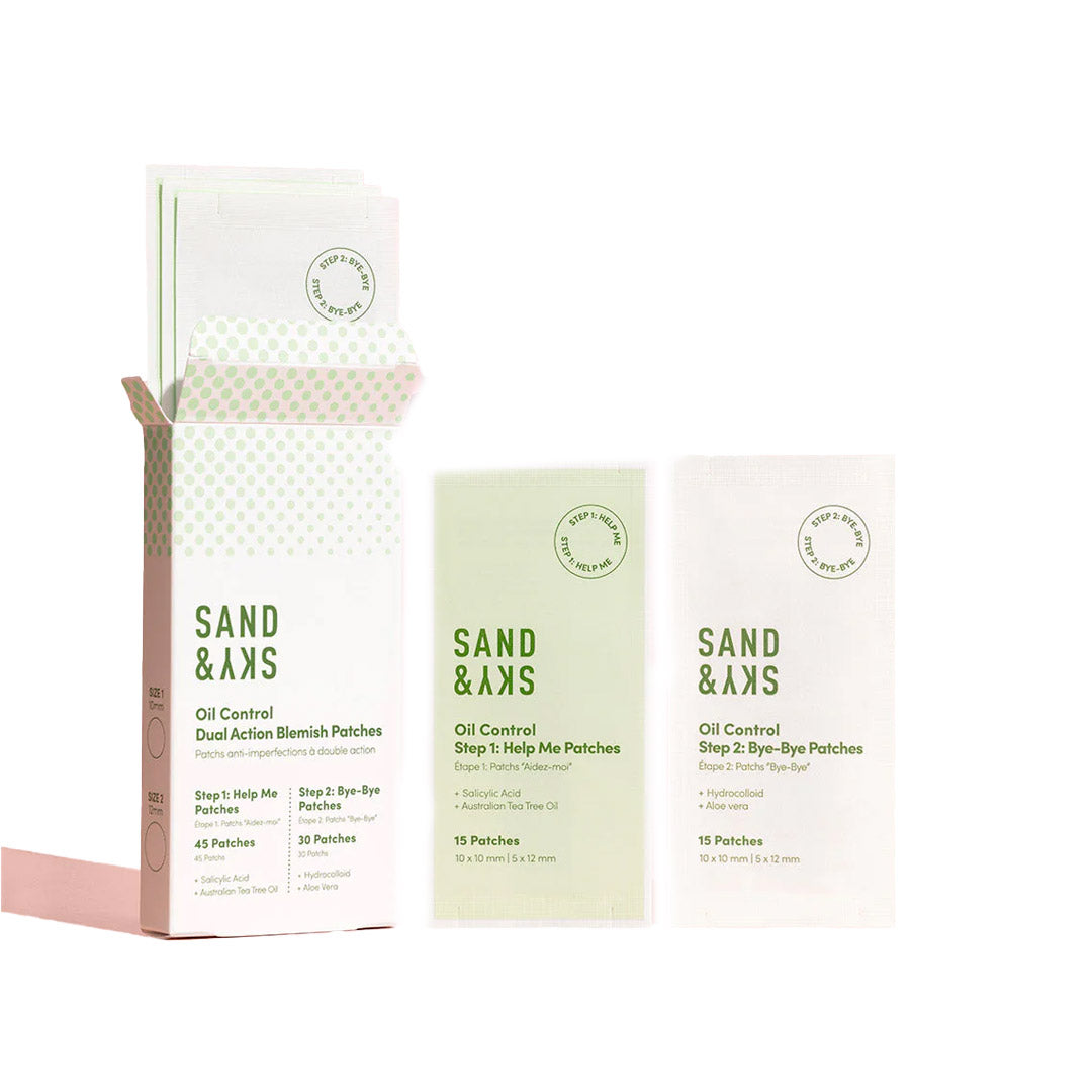 Sand & Sky Dual Action Blemish Patches | Face the Future